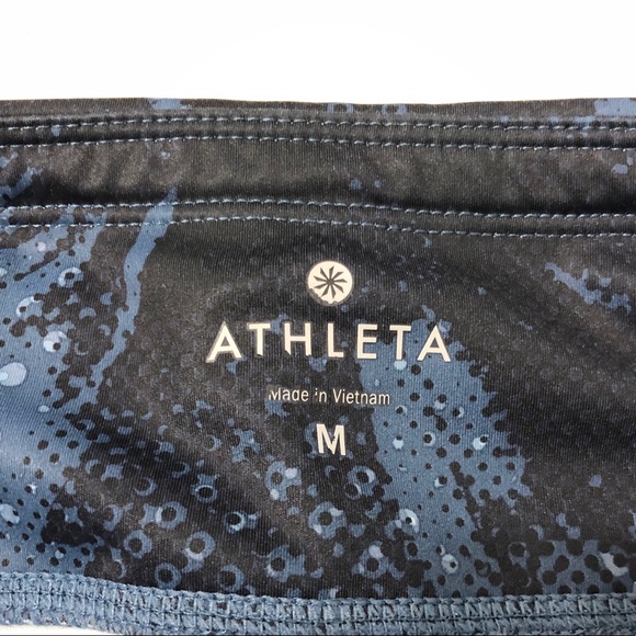 Athleta | Pants & Jumpsuits | Athleta Capri Cropped Printed Leggings ...